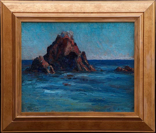 Arthur Merton Hazard Seal Rock California Coast San Francisco