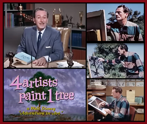 Joshua Meador" 4 Artists Paint 1 Tree"