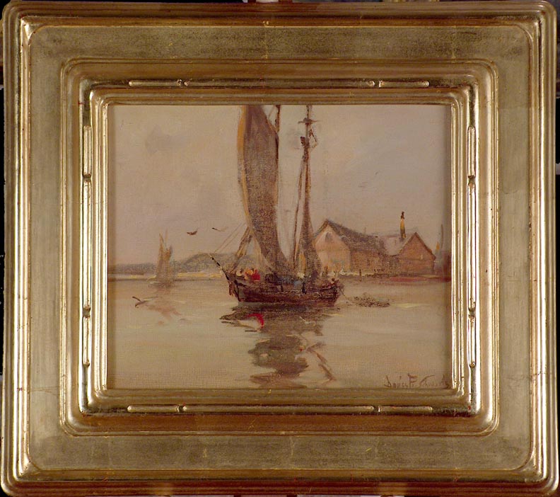 Davis Francis Schwartz Embarking Schooner